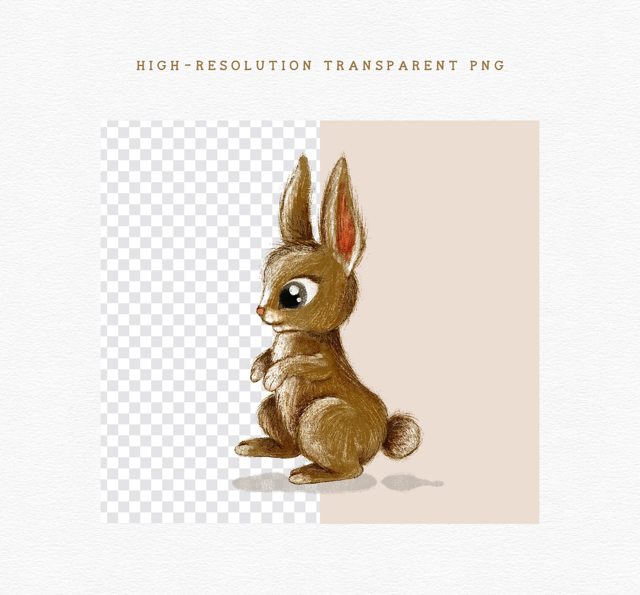 Easter Bunny Clipart, Cute Rabbit Clipart, Easter Rabbit Clipart ...