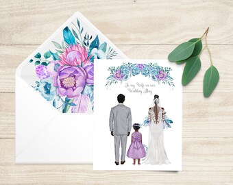 Dog Wedding Card | Etsy