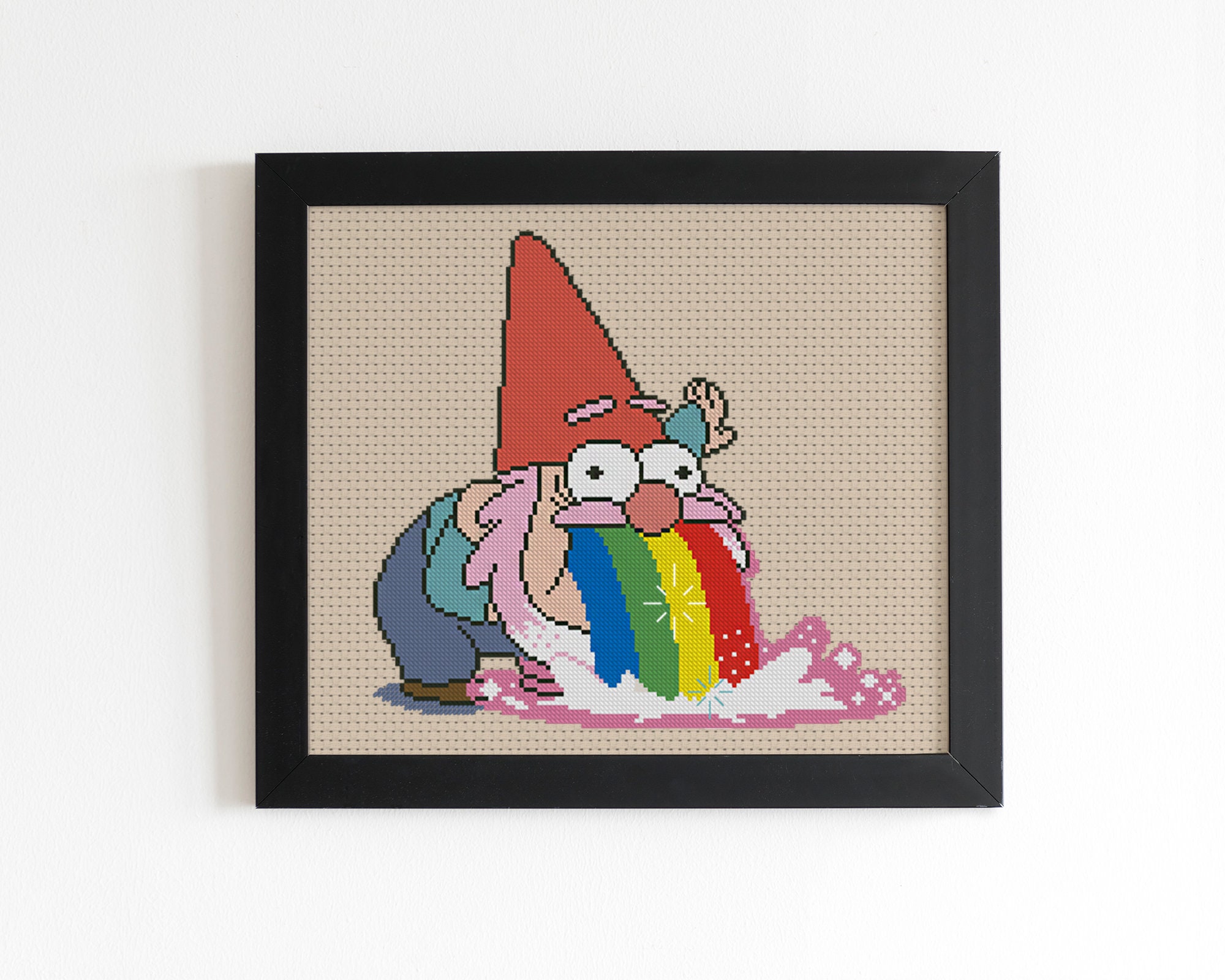 Cartoon Characters Cross Stitch Pattern Modern Cross Stitch | Etsy Canada