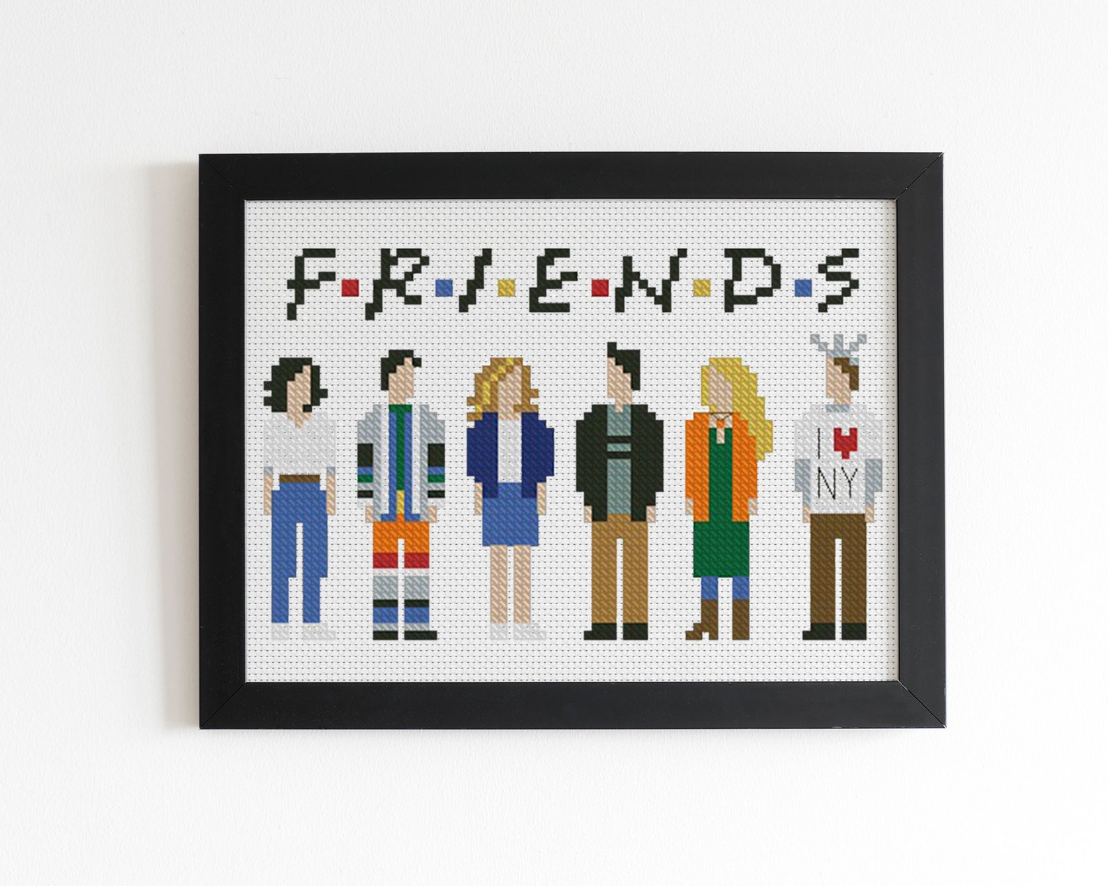 Friends Cross stitch pattern PDF instant download | Etsy