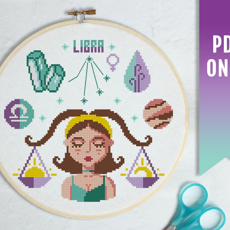 Cross Stitch Sign - Etsy