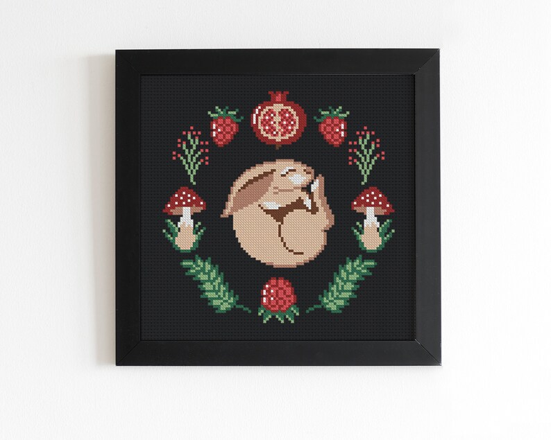 Rabbit Cross Stitch Pattern PDF Cross Stitch Pattern - Etsy