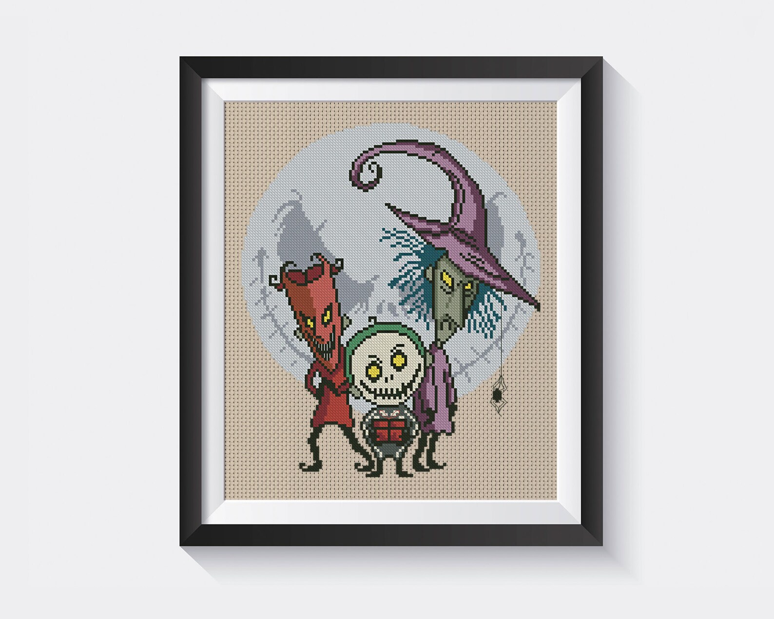 Cartoon Characters Cross Stitch Pattern Modern Cross Stitch | Etsy