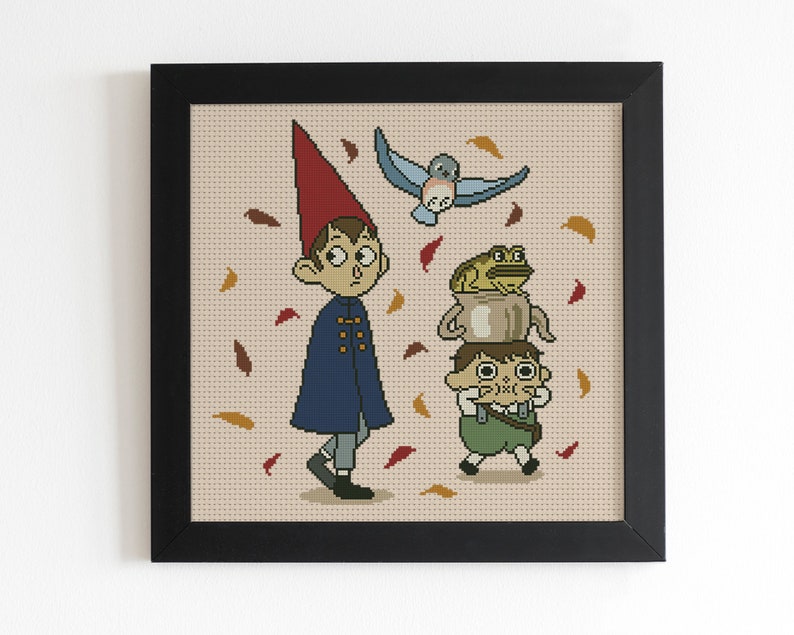 Cartoon Characters Cross Stitch Pattern Modern Cross Stitch | Etsy