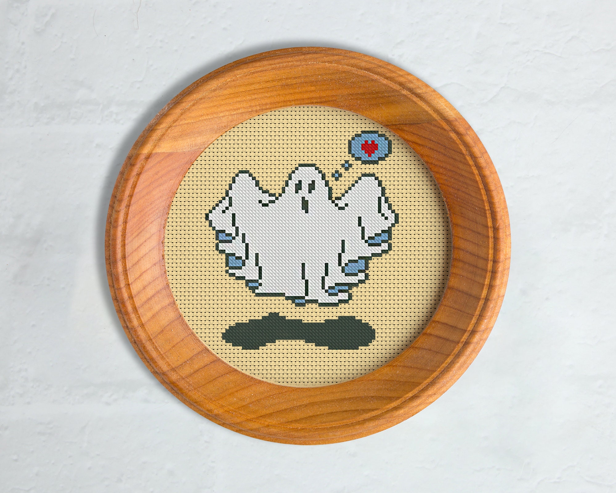 Ghost Cross Stitch Pattern Modern Cross Stitch PDF Pattern | Etsy