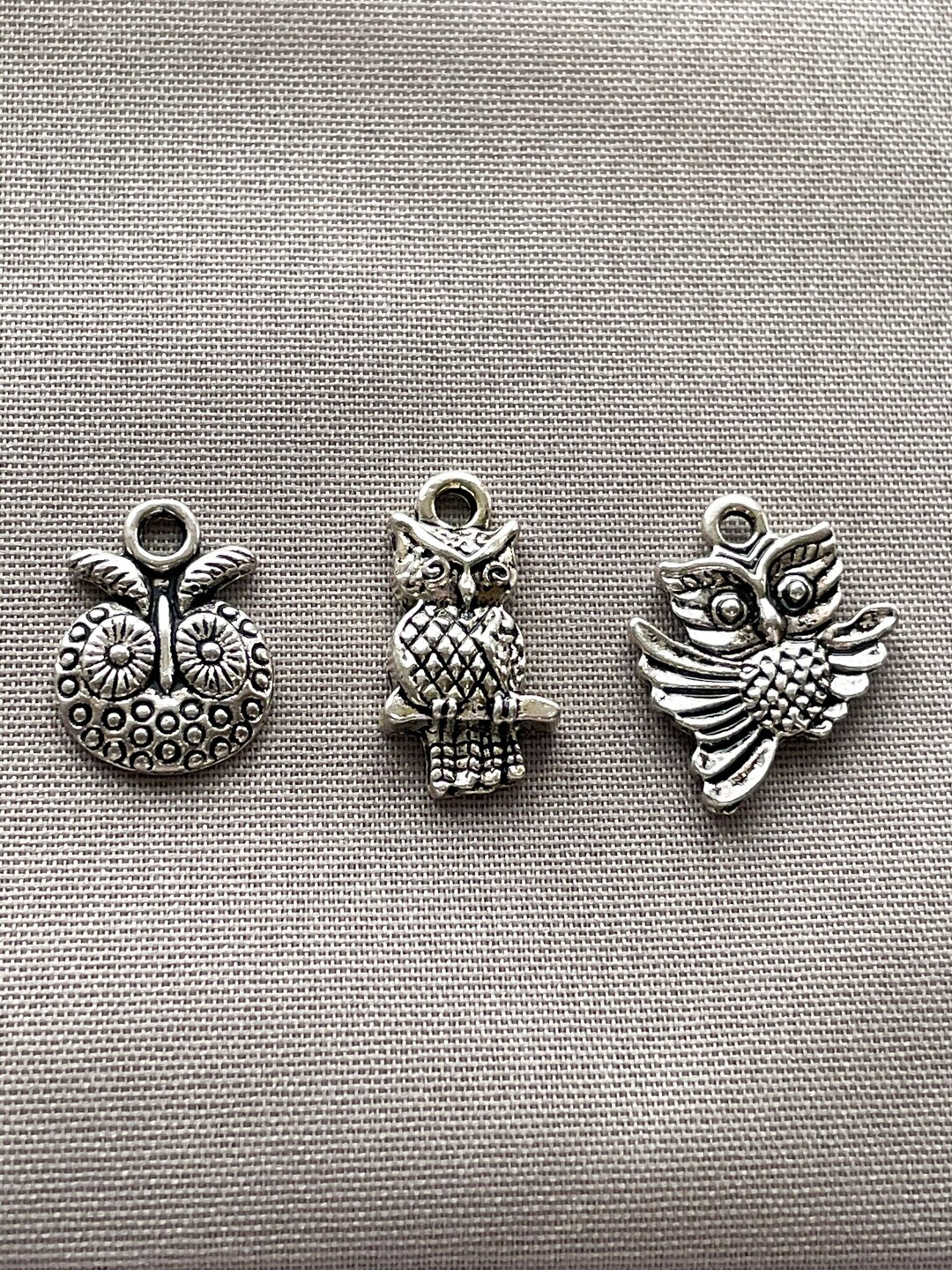Owl Charms for Jewelry Making: Bulk Animal Charms - Etsy