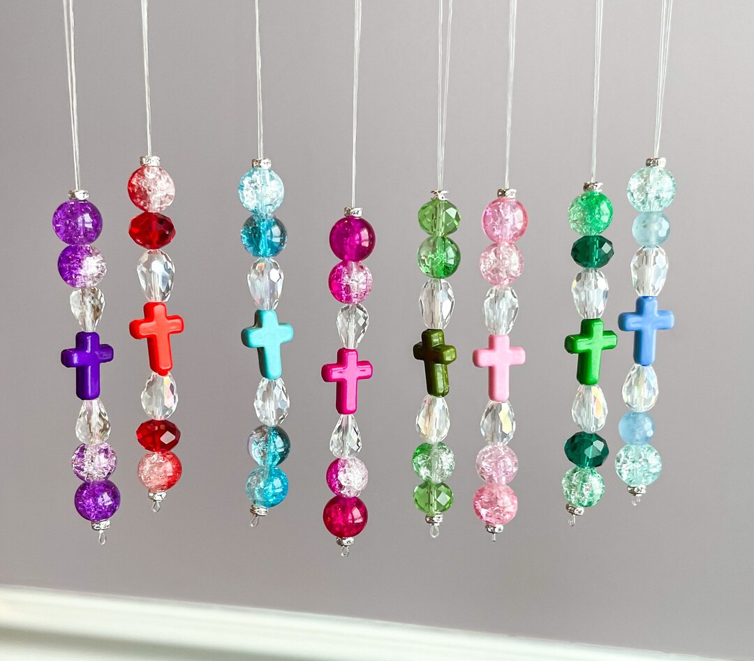 Dangle Charm Cross Dangle Ornament Car Charm Rearview - Etsy