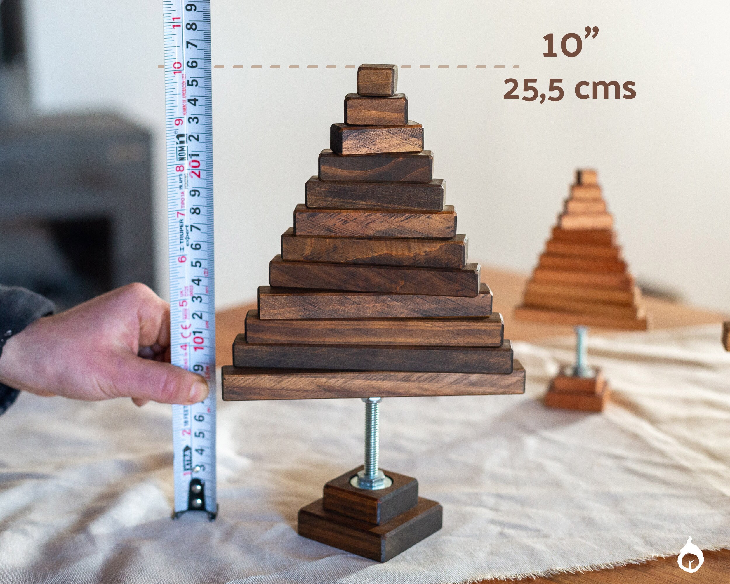 Wooden Christmas Tree, Reclaimed Small Wood Tree, Xmas Decoration ...