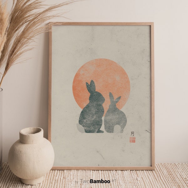 Japanese Rabbit - Etsy