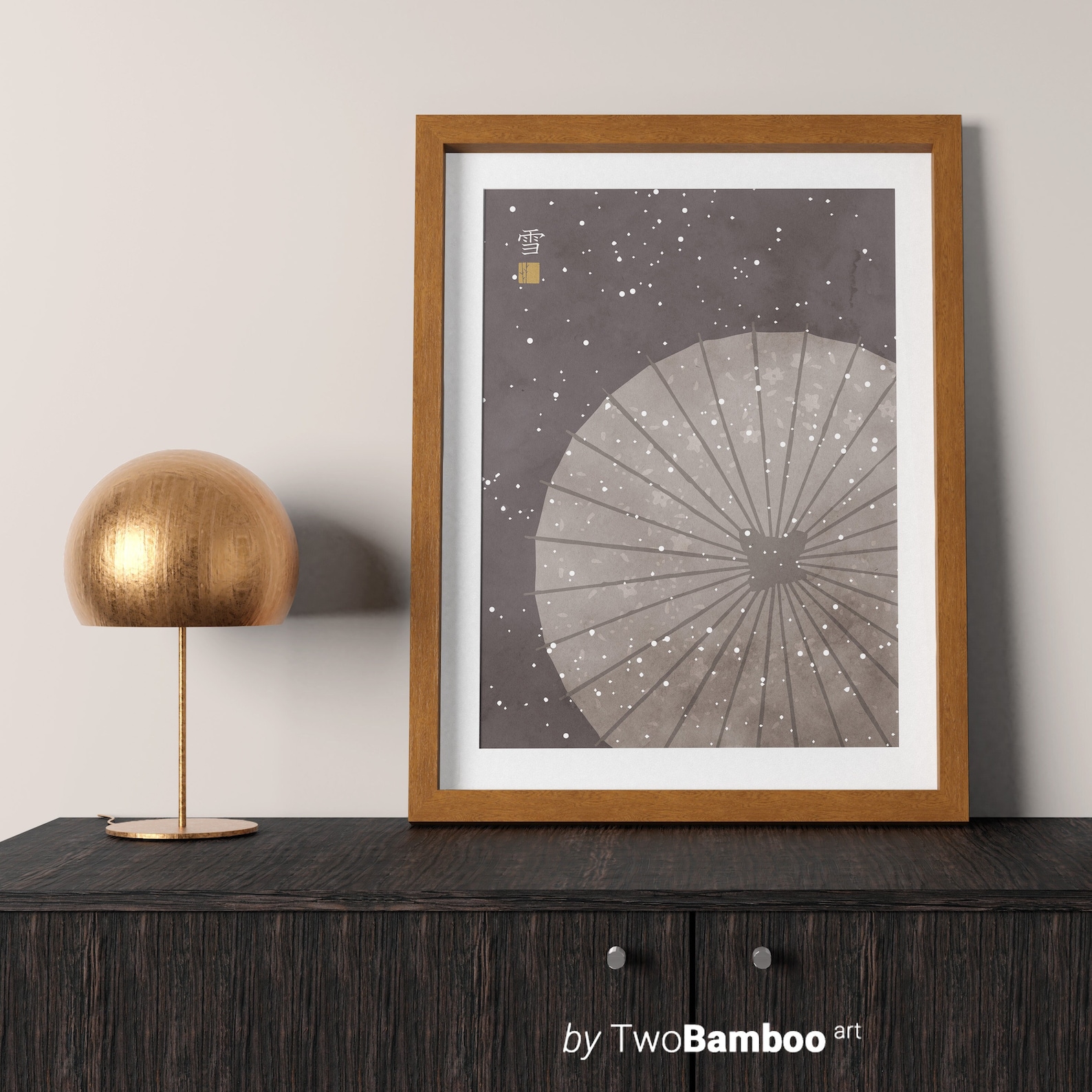 Wagasa Wall Art, Japanese Traditional Umbrella Canvas, Japandi Wall Art ...