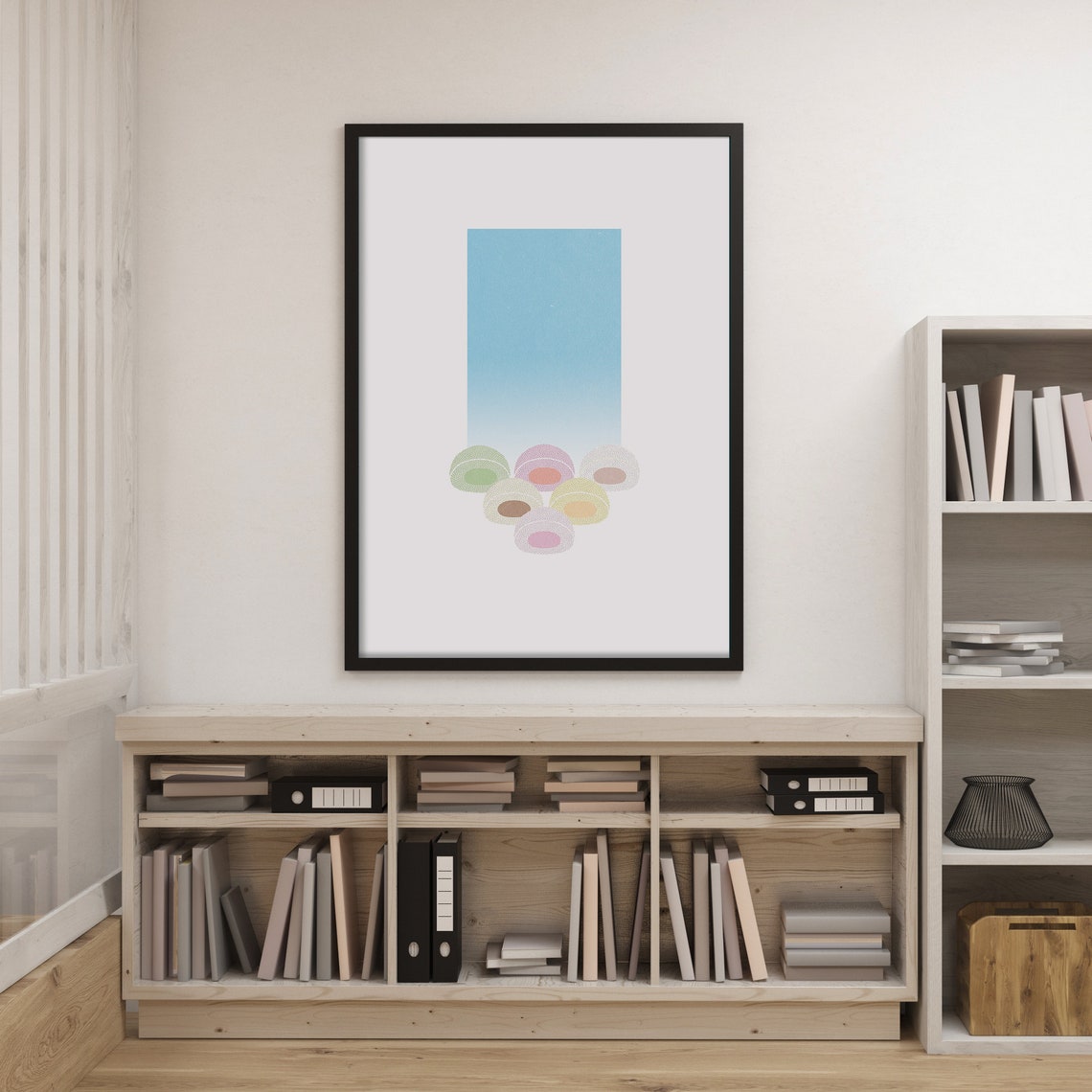 Mochi Print, Mochi Ilustración, Print Minimalista, Print Digital Japón ...