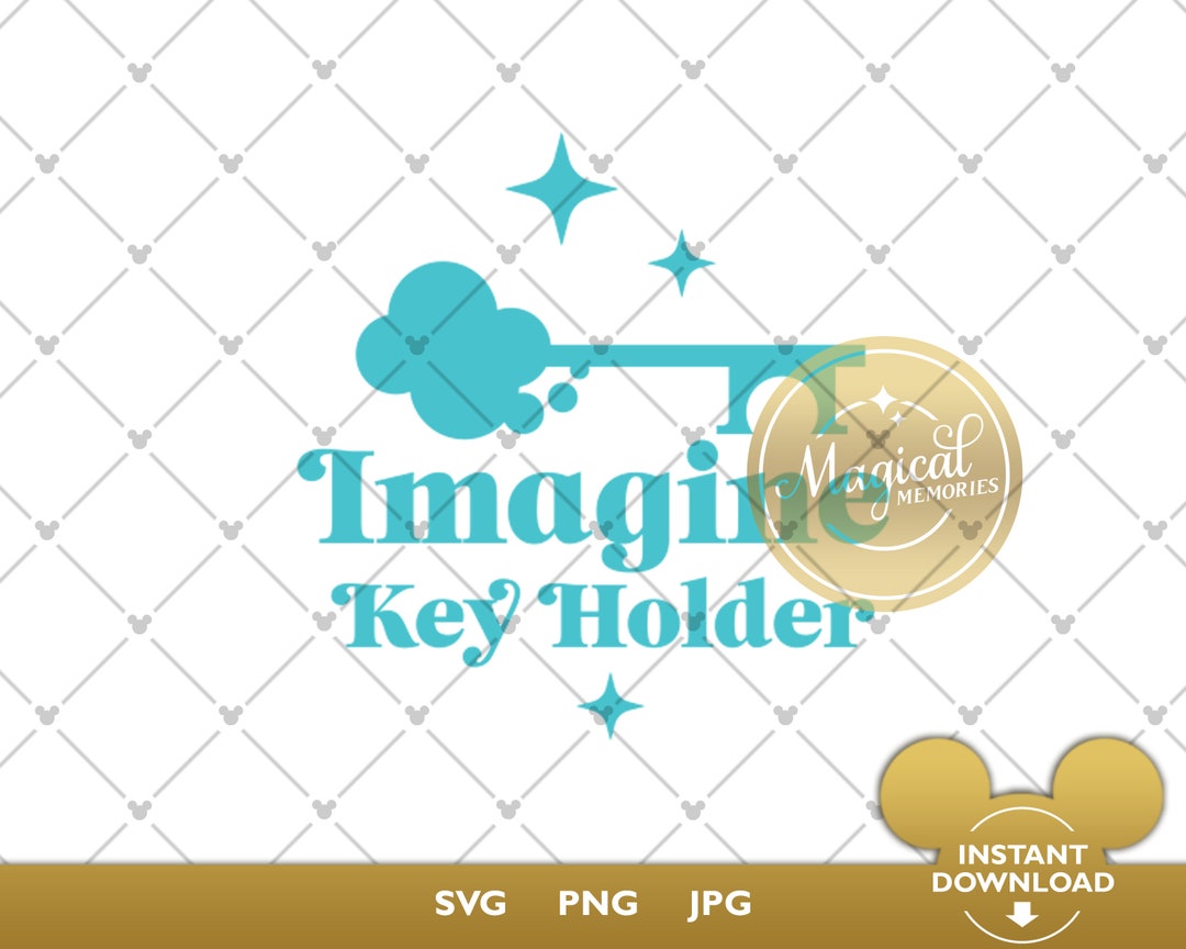 Magic Key SVG - Imagine Key Holder SVG - Etsy