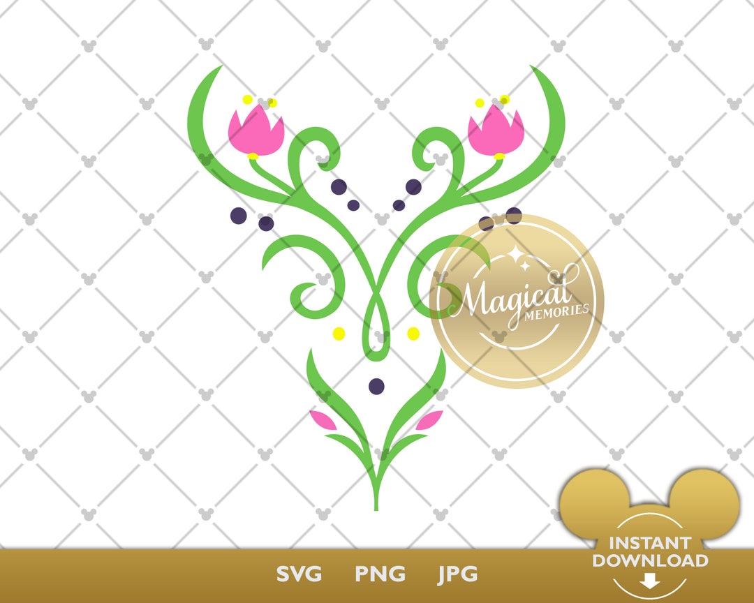 Anna Frozen SVG - Anna Dress - Front Bodice Design - Anna Costume - Etsy