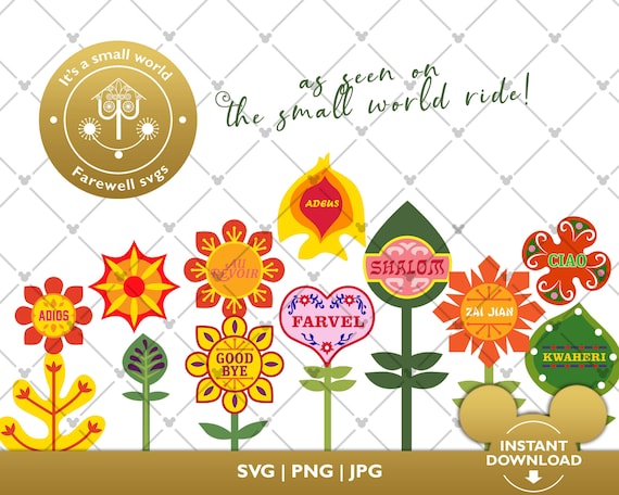 It's a Small World SVG Cutting File Inspired by the - Etsy