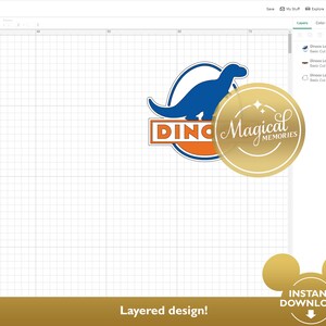 Dinoco SVG - Cars SVG - Dinoco Oil - Cars Land - Etsy