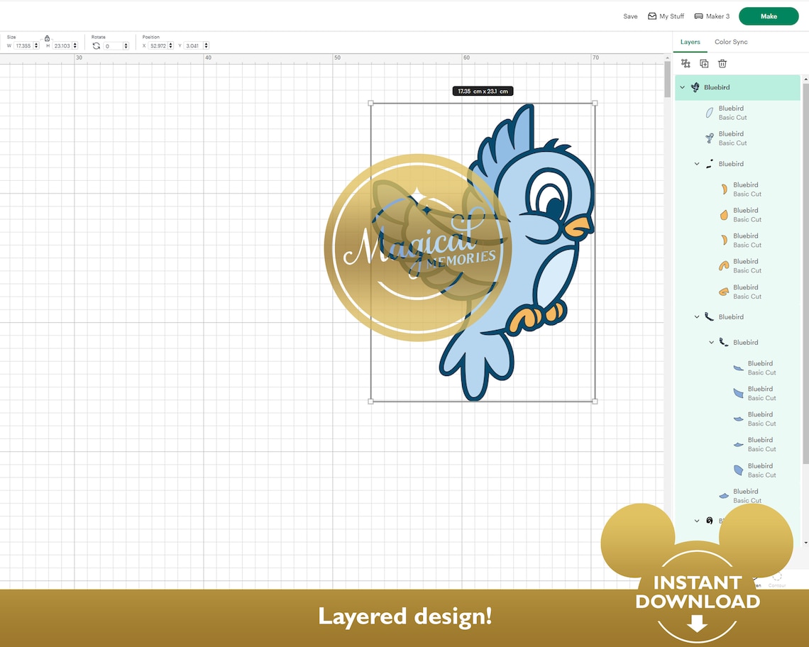 Bird SVG - Bluebird - SVG - Cinder Ella SVG - Etsy
