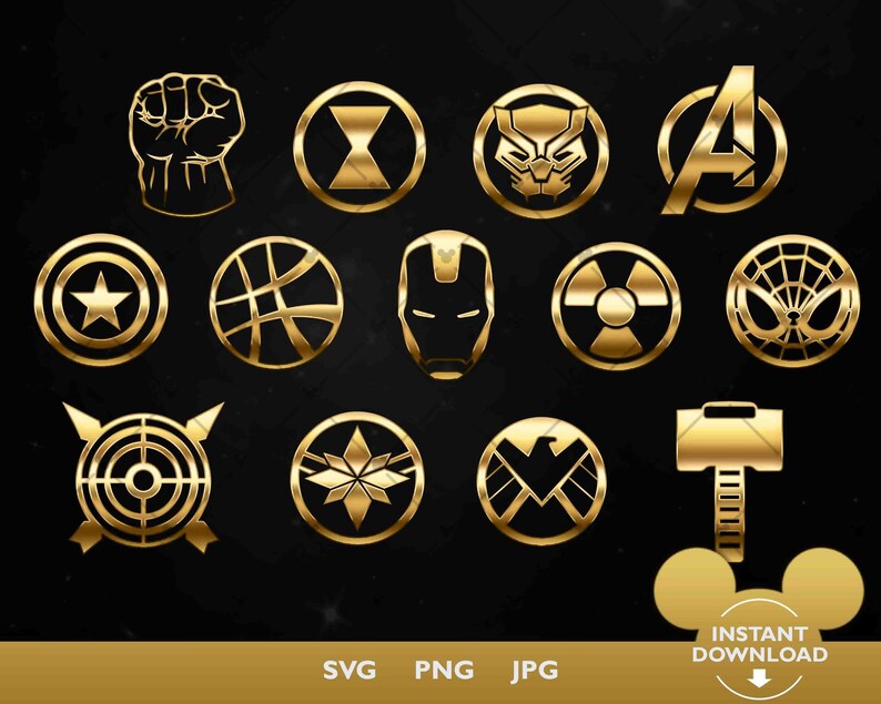 Superhero SVG Bundle - Etsy