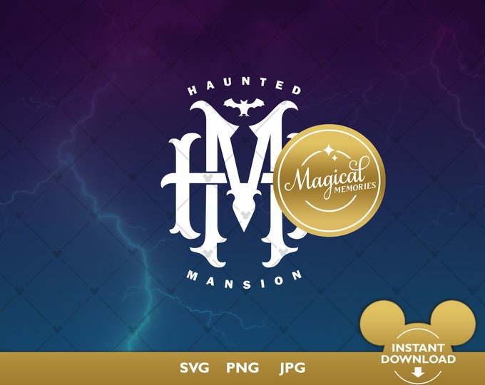 The Haunted Mansion Plaque SVG Cutting File - Halloween - Cricut ...
