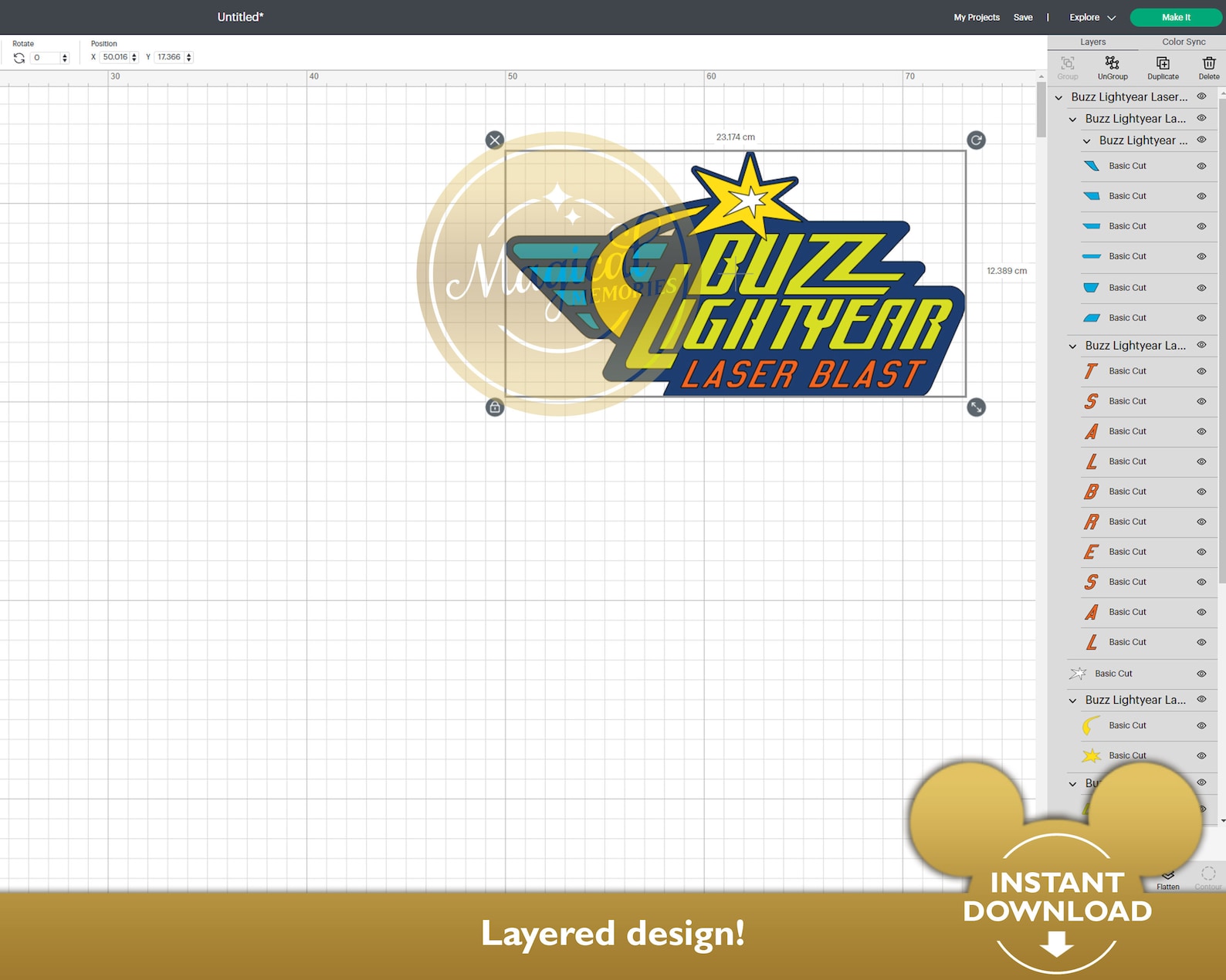 Buzz Lightyear Laser Blast SVG - Lightyear SVG - Cricut Silhouette - Etsy