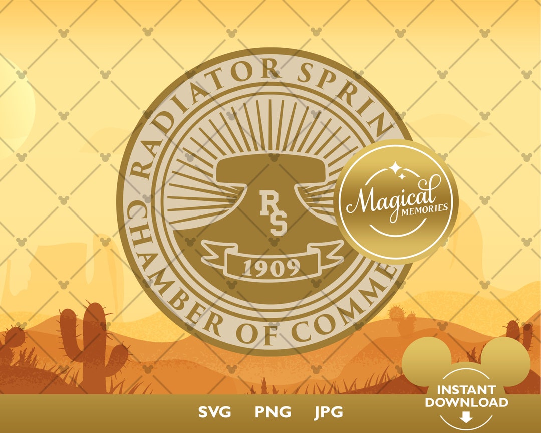 Radiator Springs SVG - Cars SVG - Etsy