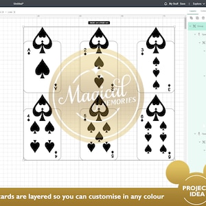 Alice in Wonderland SVG - Playing Card SVG - Cricut and Silhouette ...