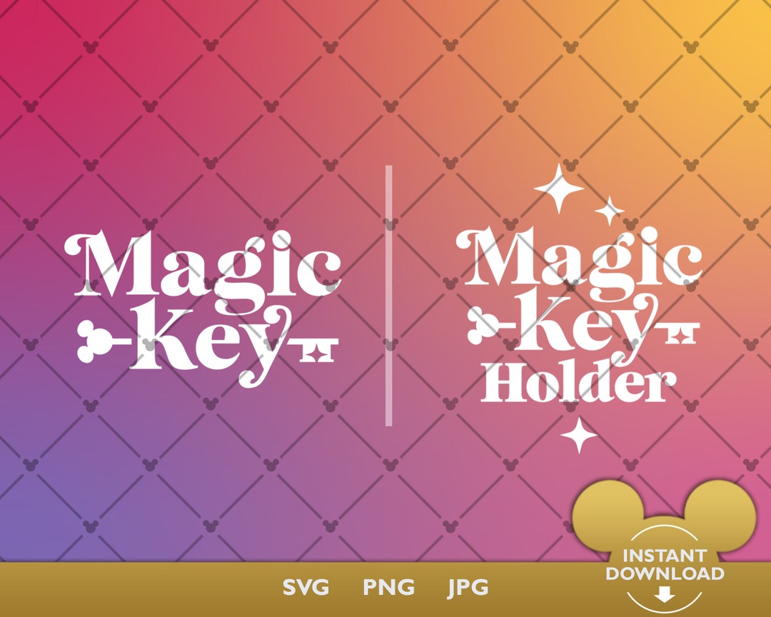 Magic Key SVG - Etsy