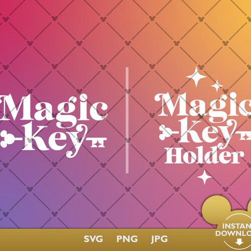 Magic Key SVG - Etsy
