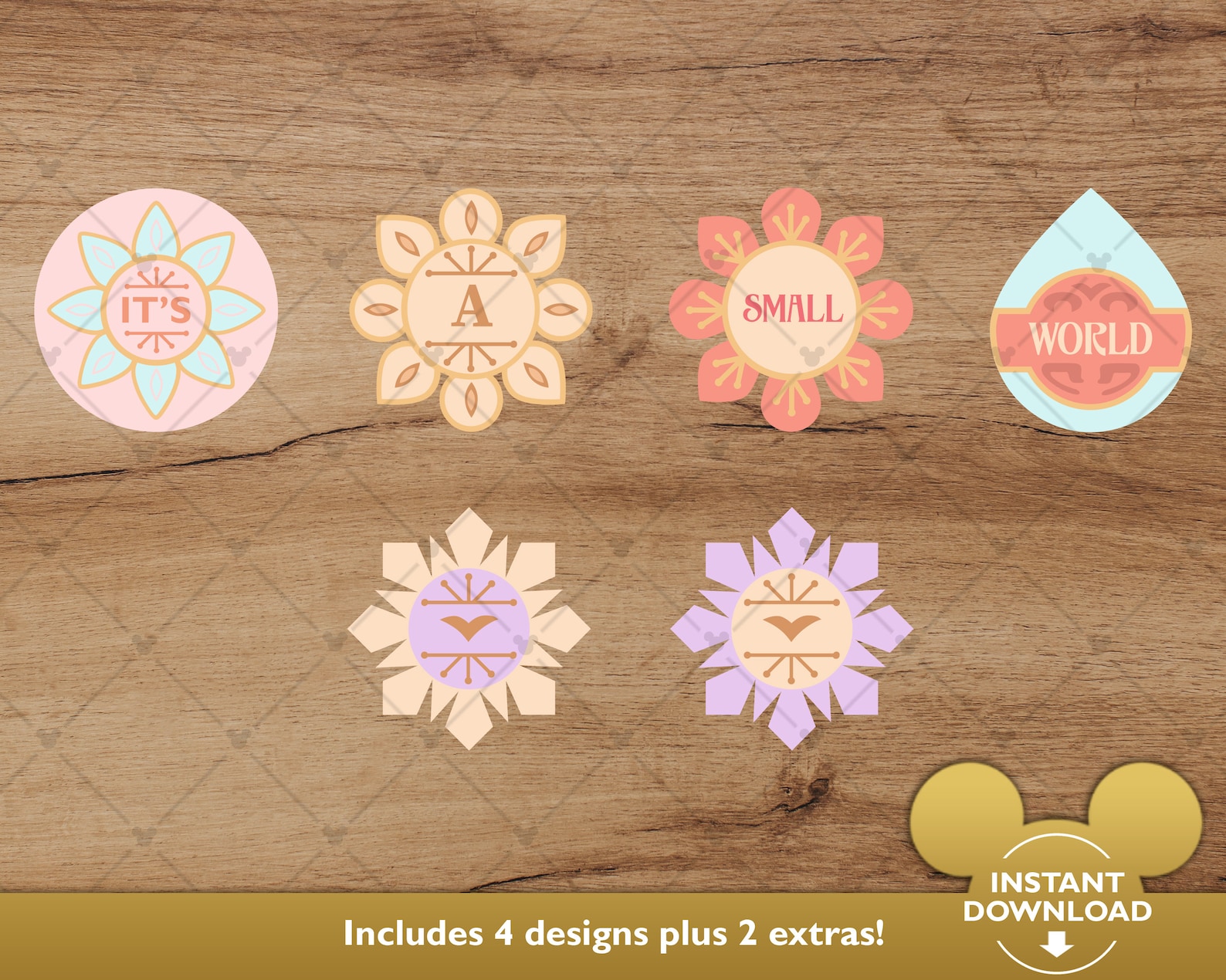 It's a Small World SVG Cutting File Inspired by the | Etsy