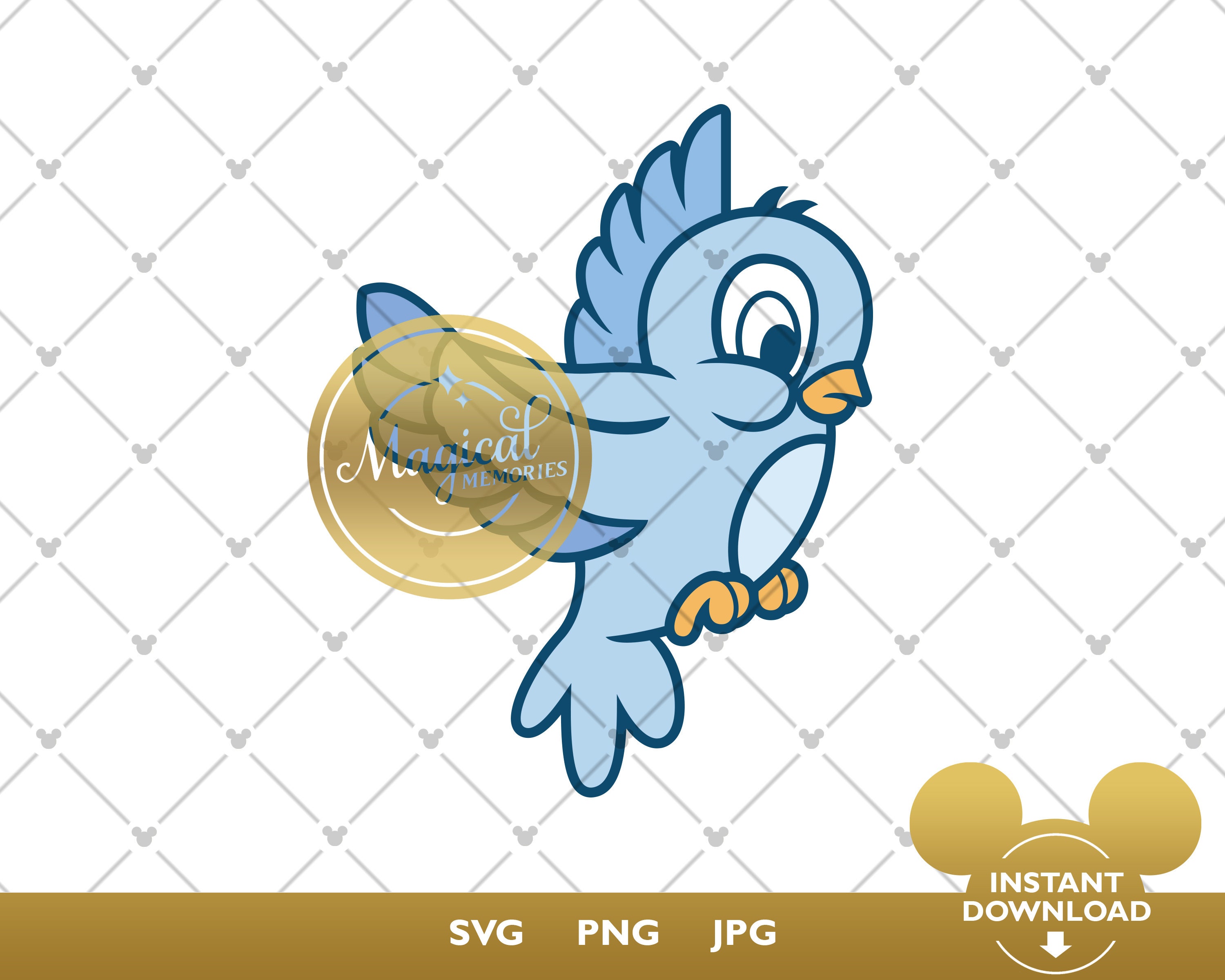 Bird SVG - Bluebird - SVG - Cinder Ella SVG - Etsy