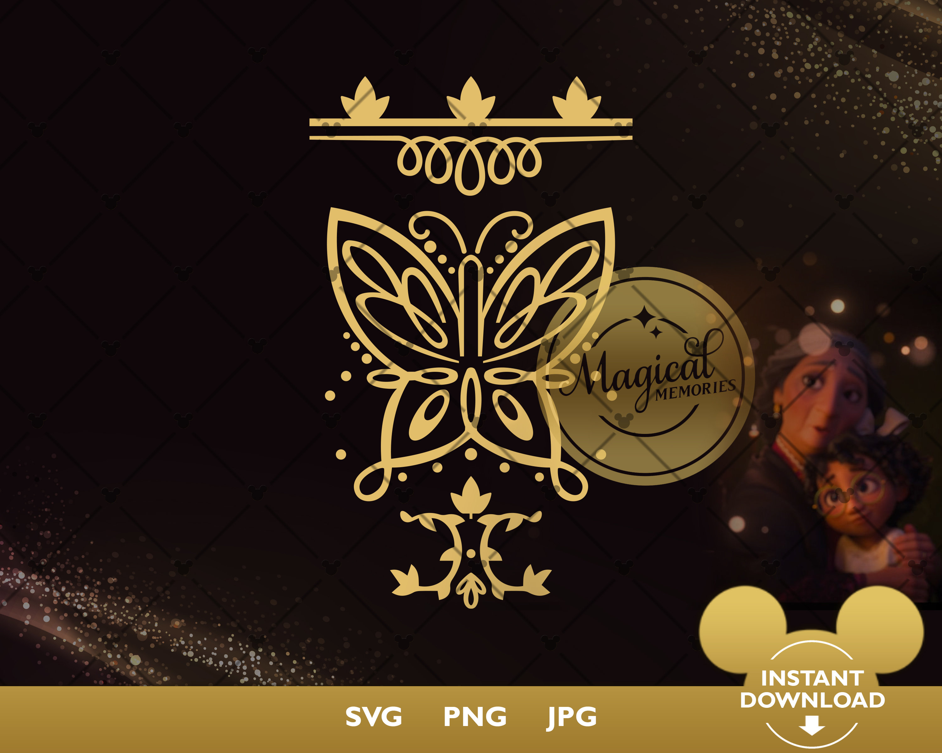 Encanto Candle SVG | Etsy New Zealand