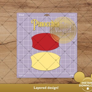 Pinocchio SVG - Pinocchio Logo - Cricut Silhouette Cutting File ...