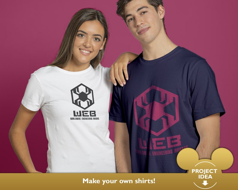 Worldwide Engineering Brigade Logo W.E.B Logo Spiderman - Etsy