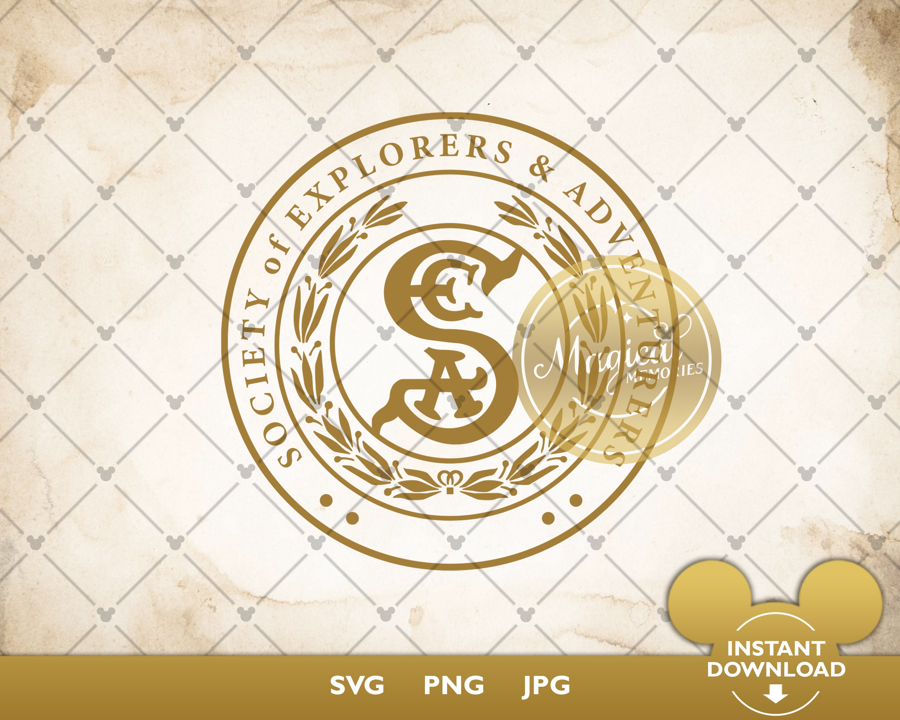 Society of Explorers and Adventurers SVG S.E.A SVG - Etsy