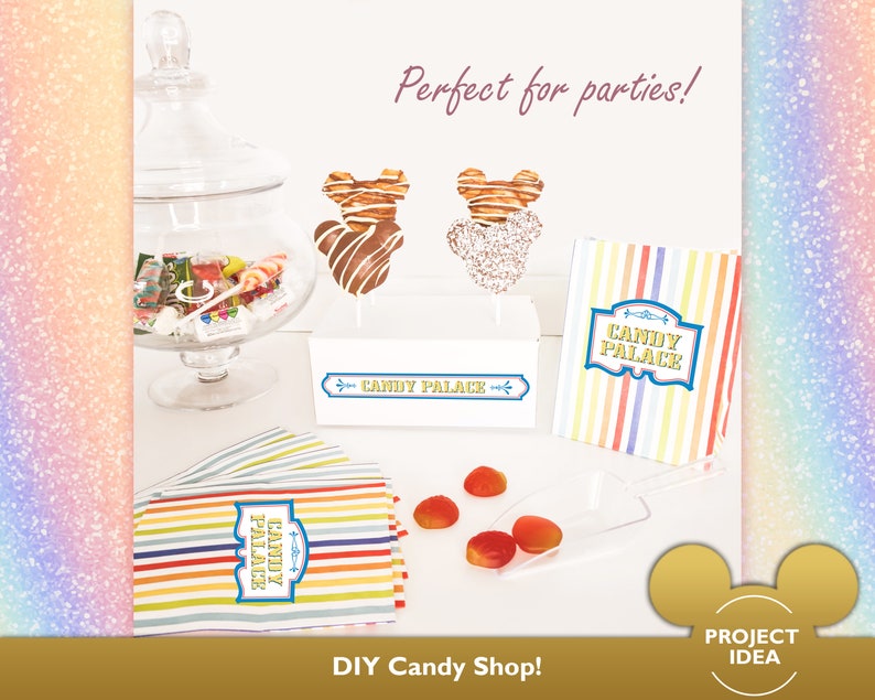 Candy Palace SVG Candy Shop SVG Layered Design - Etsy
