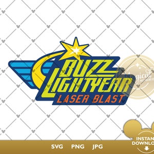 Buzz Lightyear Laser Blast SVG - Lightyear SVG - Cricut Silhouette - Etsy
