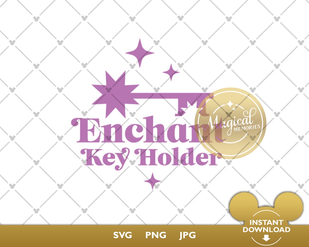 Magic Key SVG - Enchant Key Holder SVG - Etsy