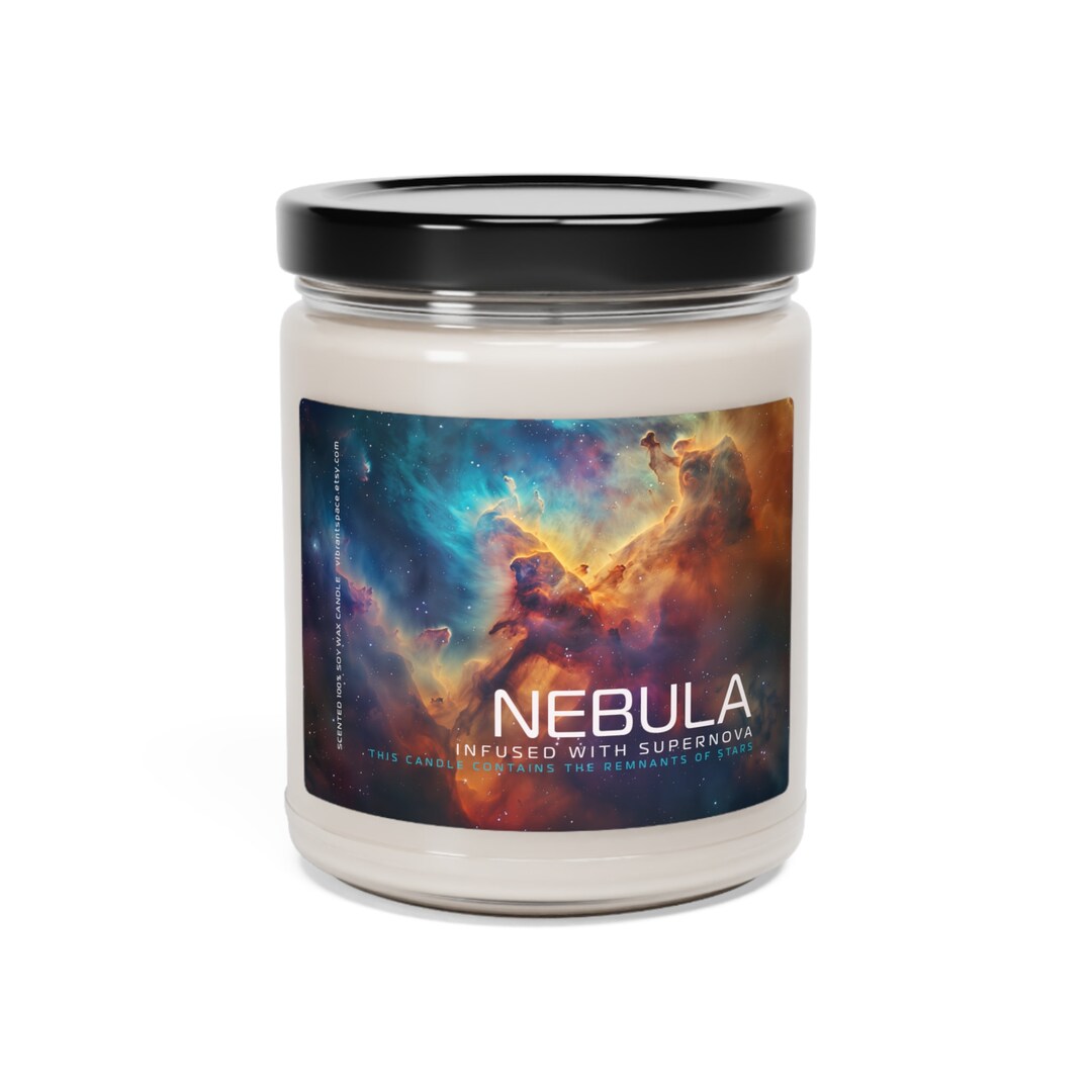 Nebula Sci-fi Space Candle A Sci Fi Tongue-in-cheek Candle for Science Fiction and Space Lovers ...