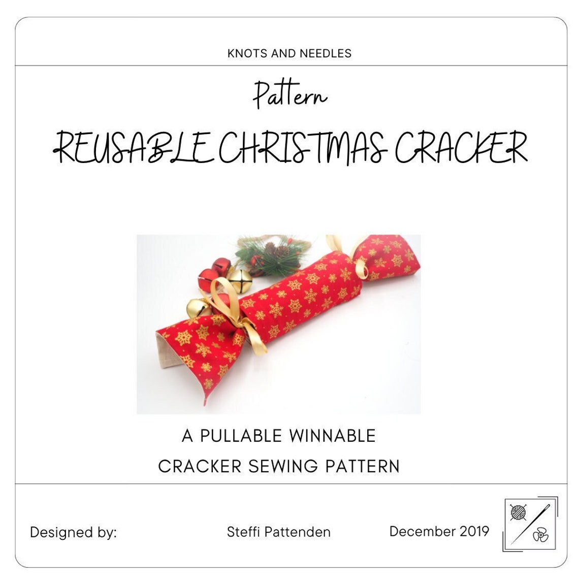 Reusable Pullable Christmas Cracker Pattern PDF Digital - Etsy UK