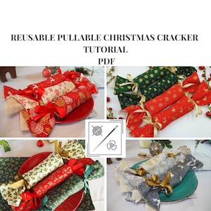 Reusable Pullable Christmas Cracker Pattern PDF - Digital Download ...