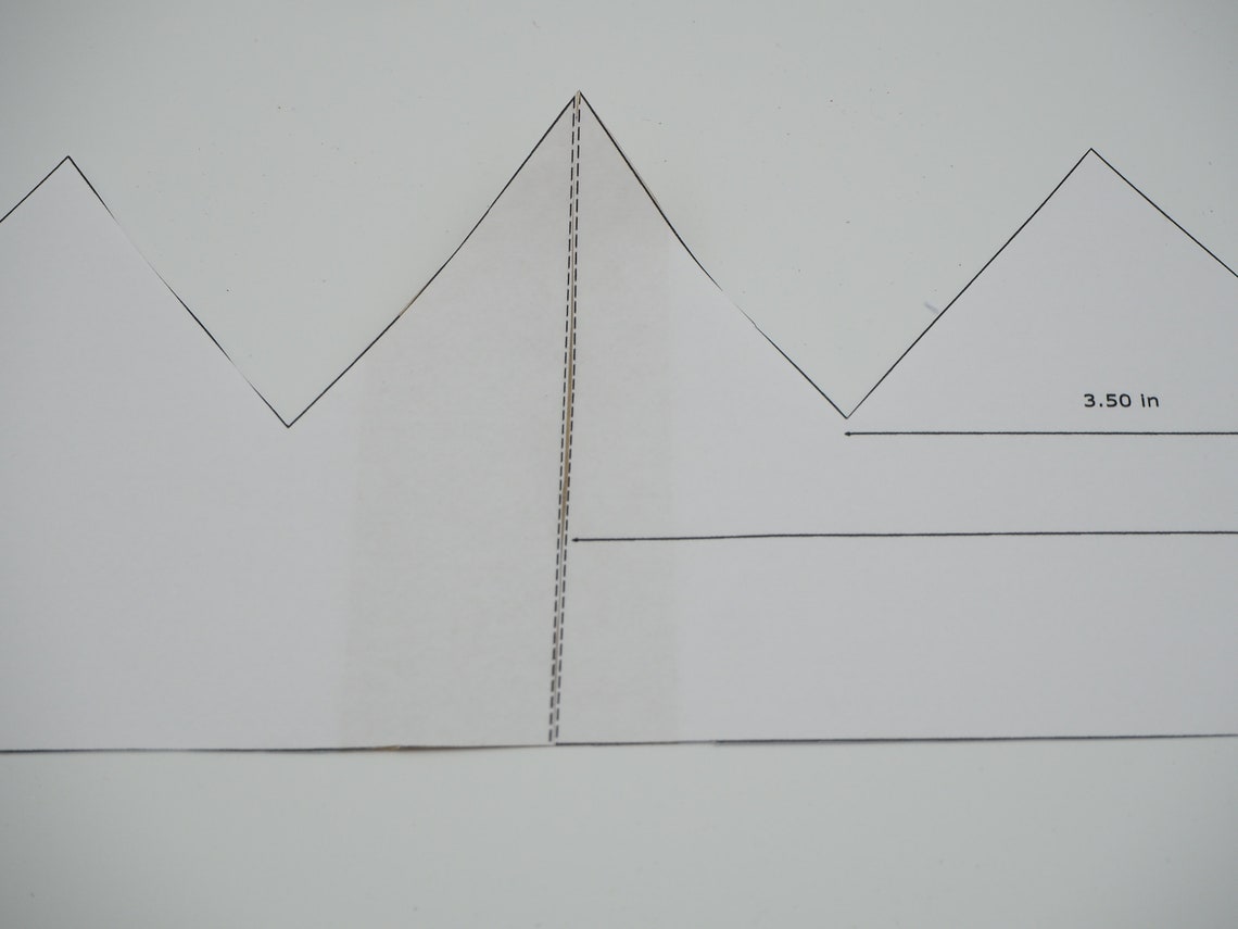 Reversible Christmas Cracker Crown Pattern PDF Template - 3 Designs ...