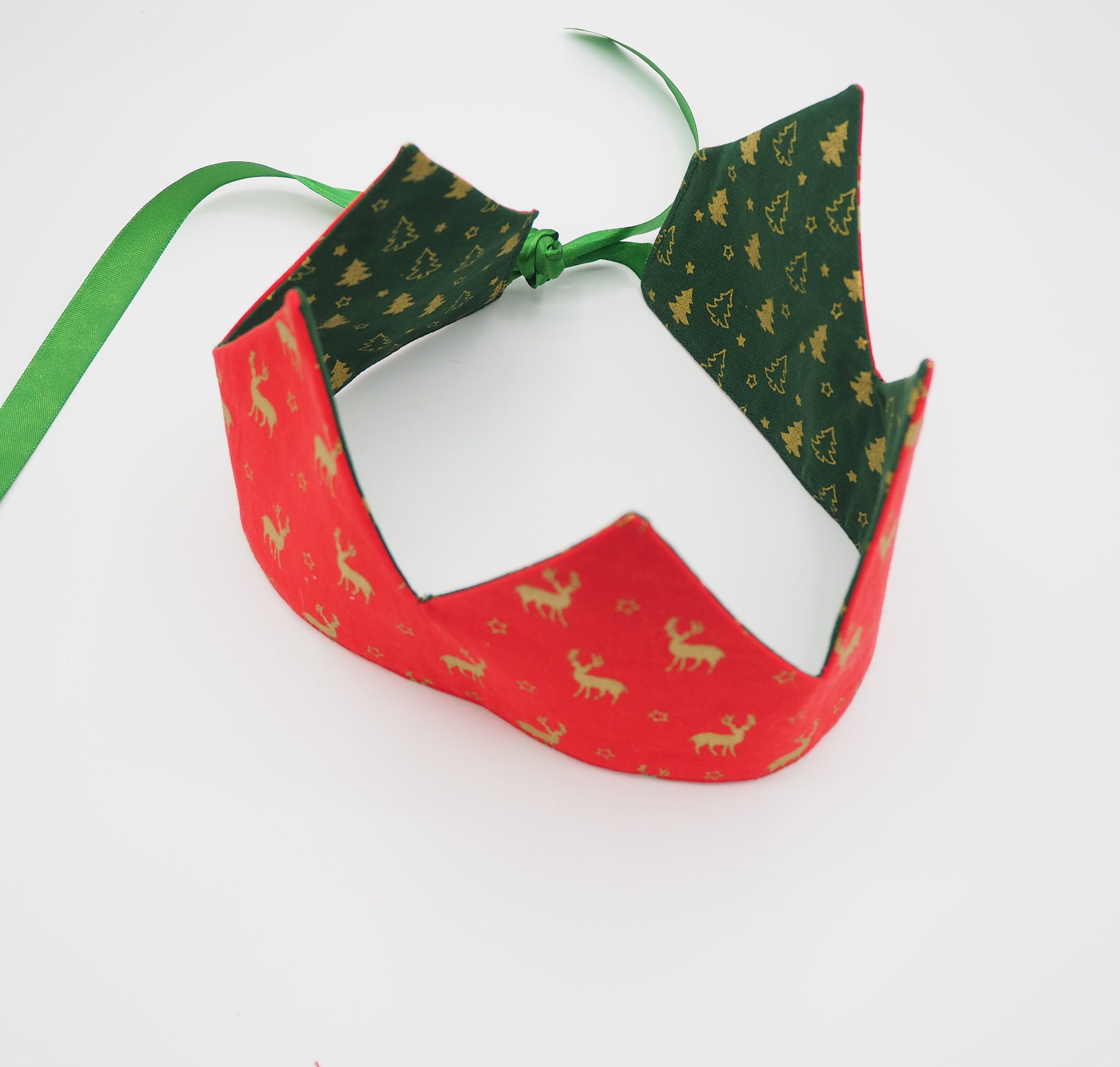 Reversible Christmas Cracker Crown Pattern PDF Template - Etsy Australia