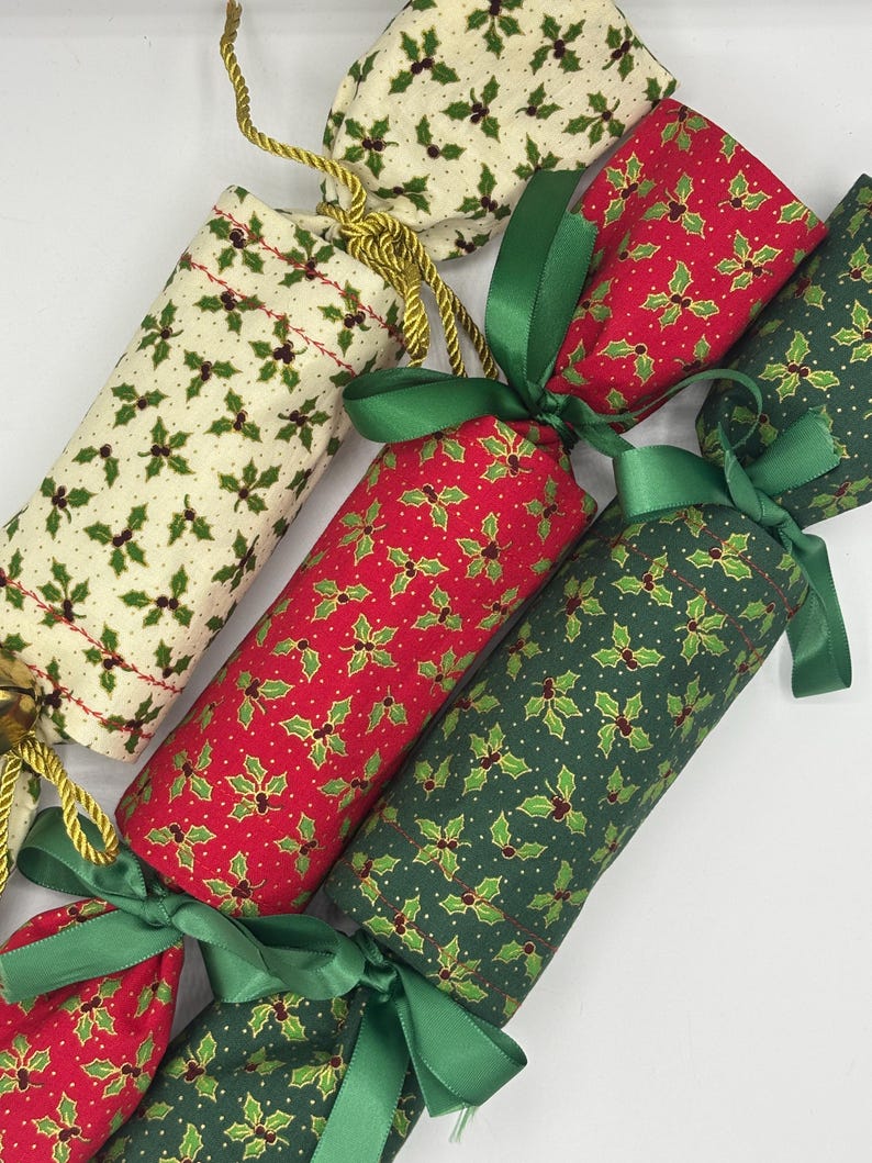 Reusable Pullable Winnable Christmas Cracker Sewing Pattern With Free ...