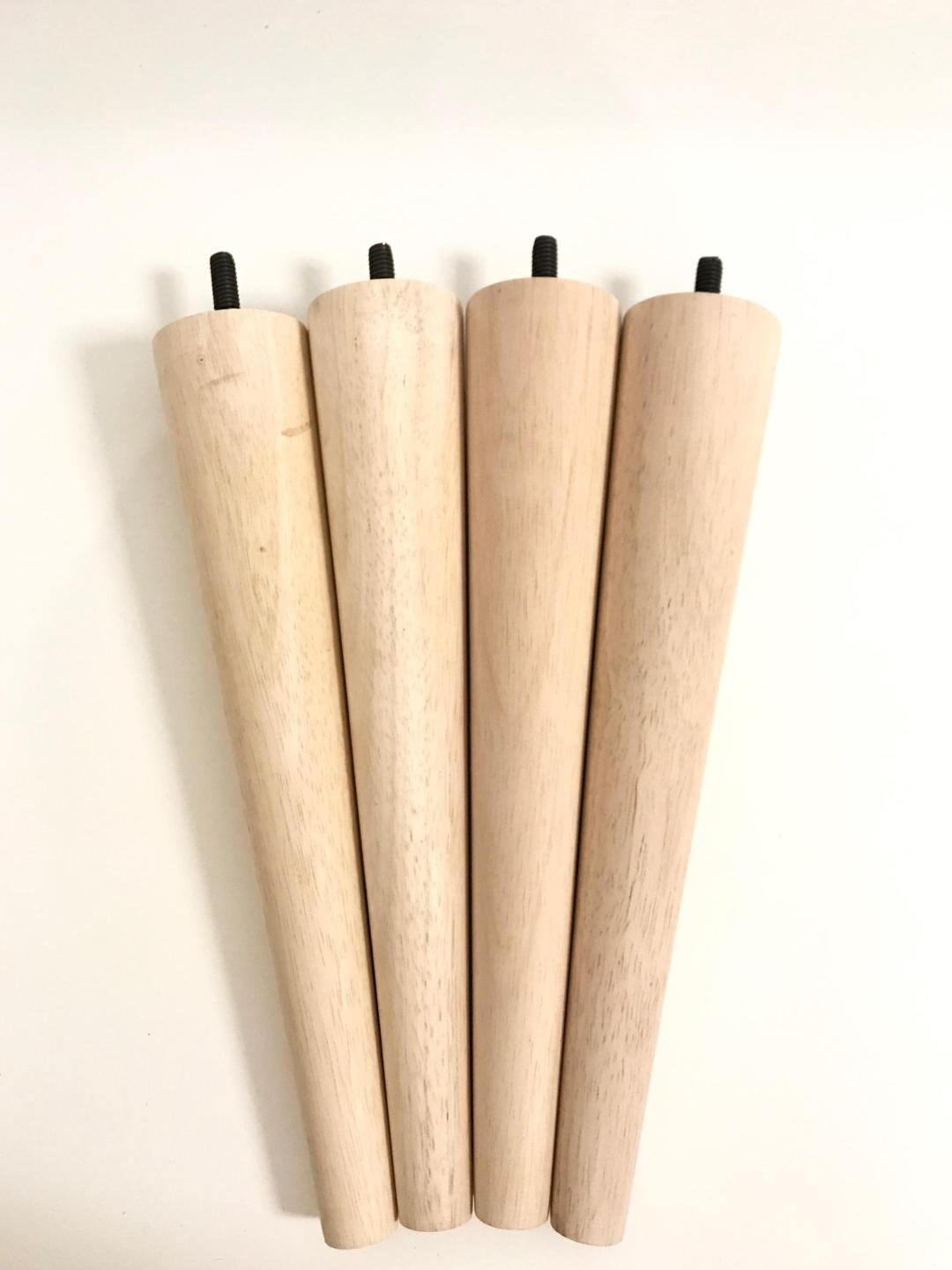 10” - Set of 4 Mid Century Inspired Furniture Legs - Etsy