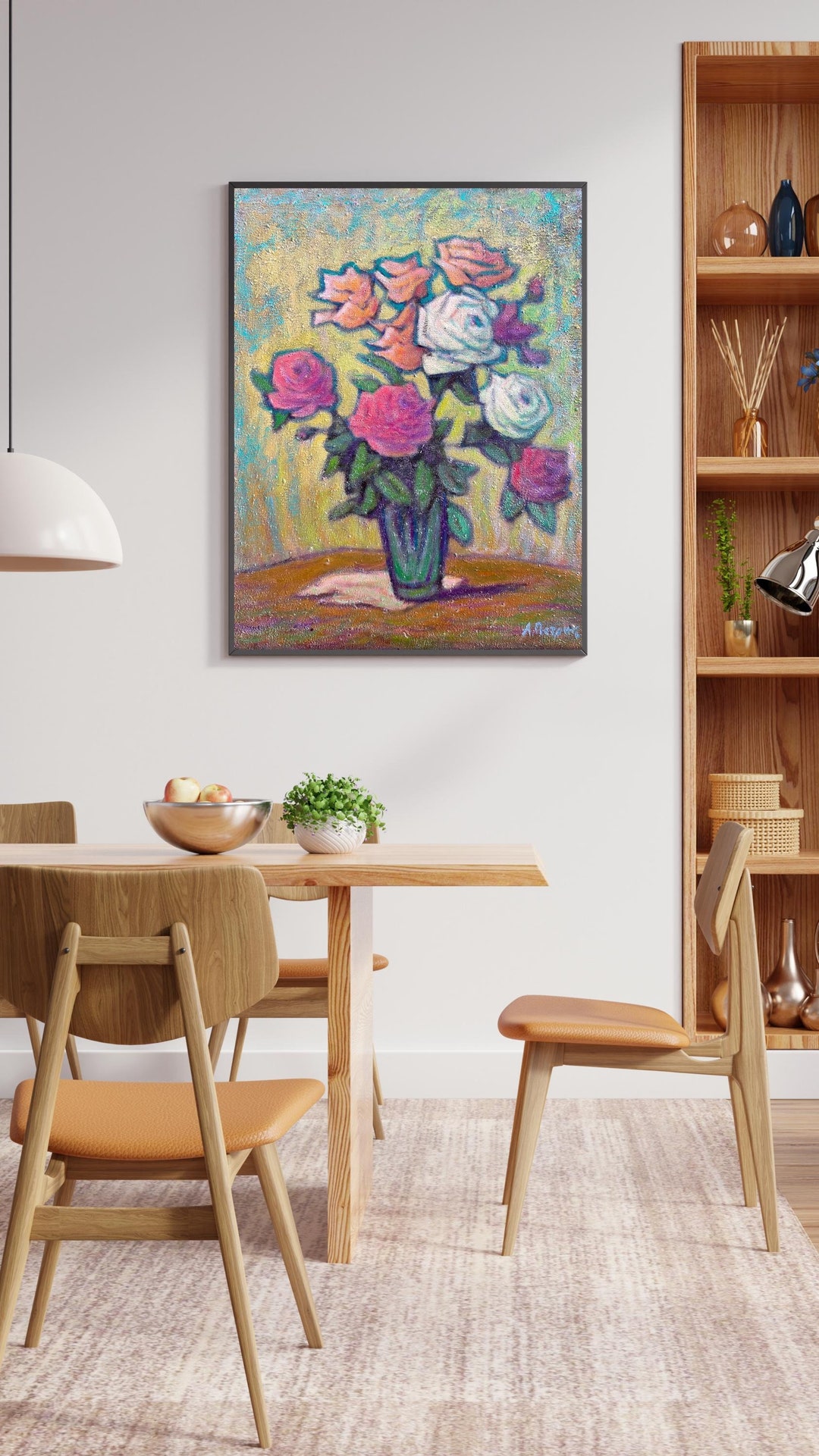 VINTAGE ORIGINAL PAINTING, Oil Painting, Socialist Realism ...