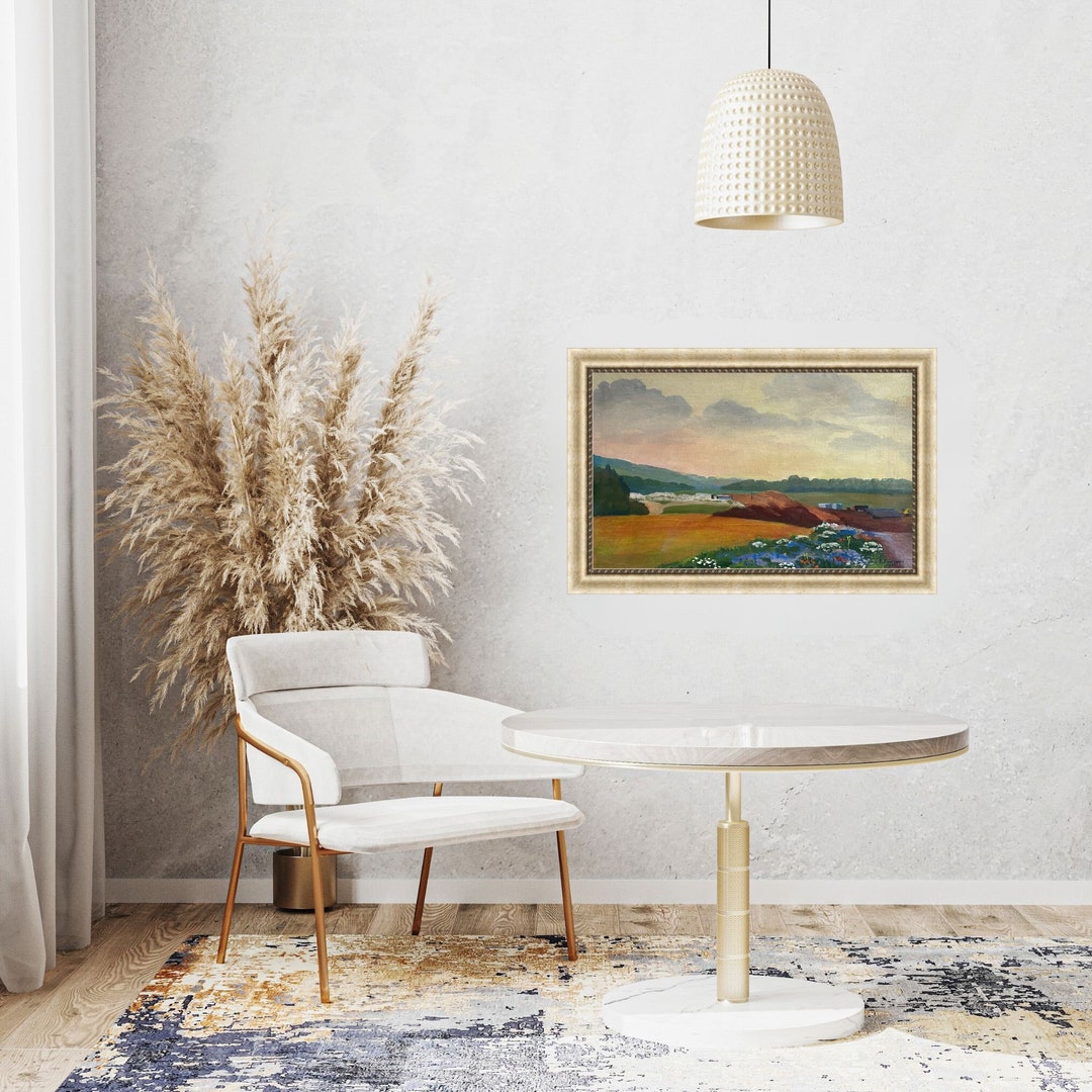ORIGINAL PAINTING, Vintage Realism, Oil Painting, Impressionism ...