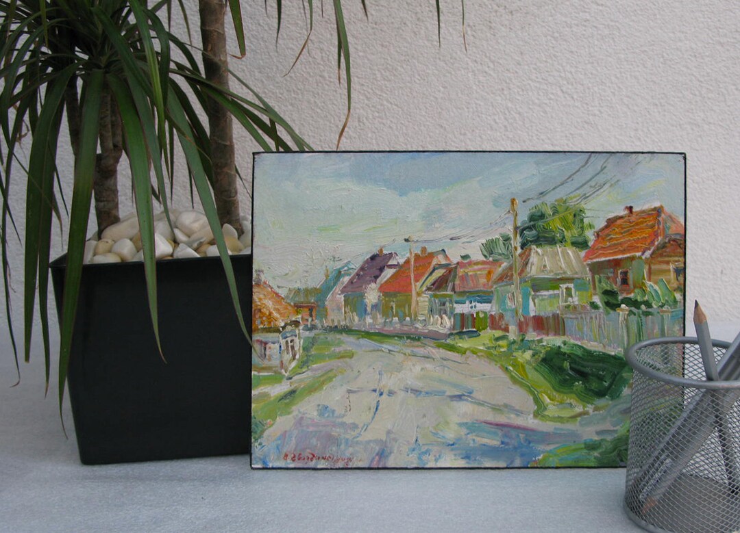 ORIGINAL PAINTING, Vintage, Realism, Modern Painting, Oil Painting ...