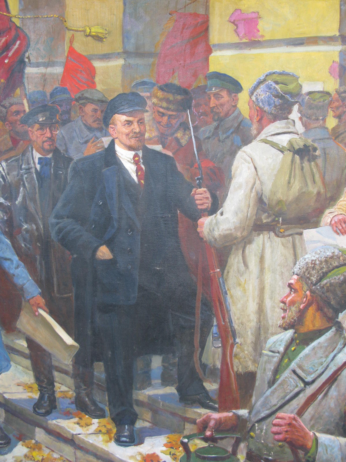 VINTAGE ORIGINAL PAINTING Socialist Realism Genre Painting - Etsy