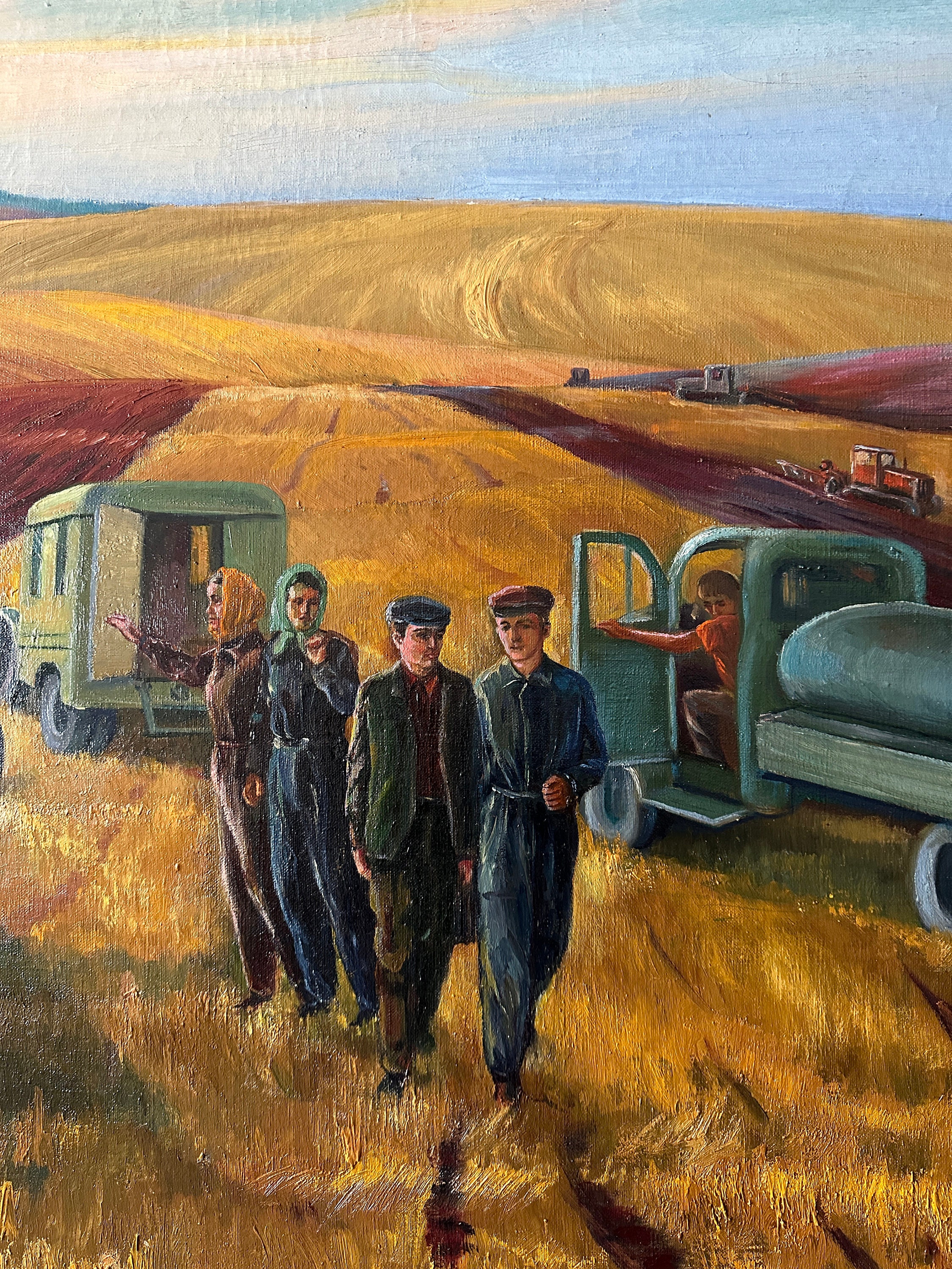 ORIGINAL PAINTING, Vintage Realism, Oil Painting, Impressionism ...