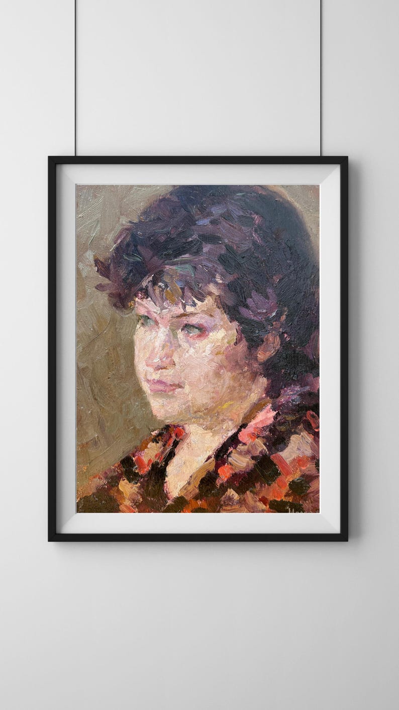 VINTAGE PAINTING, Oil Painting, Vintage Realism, Socialist Realism ...