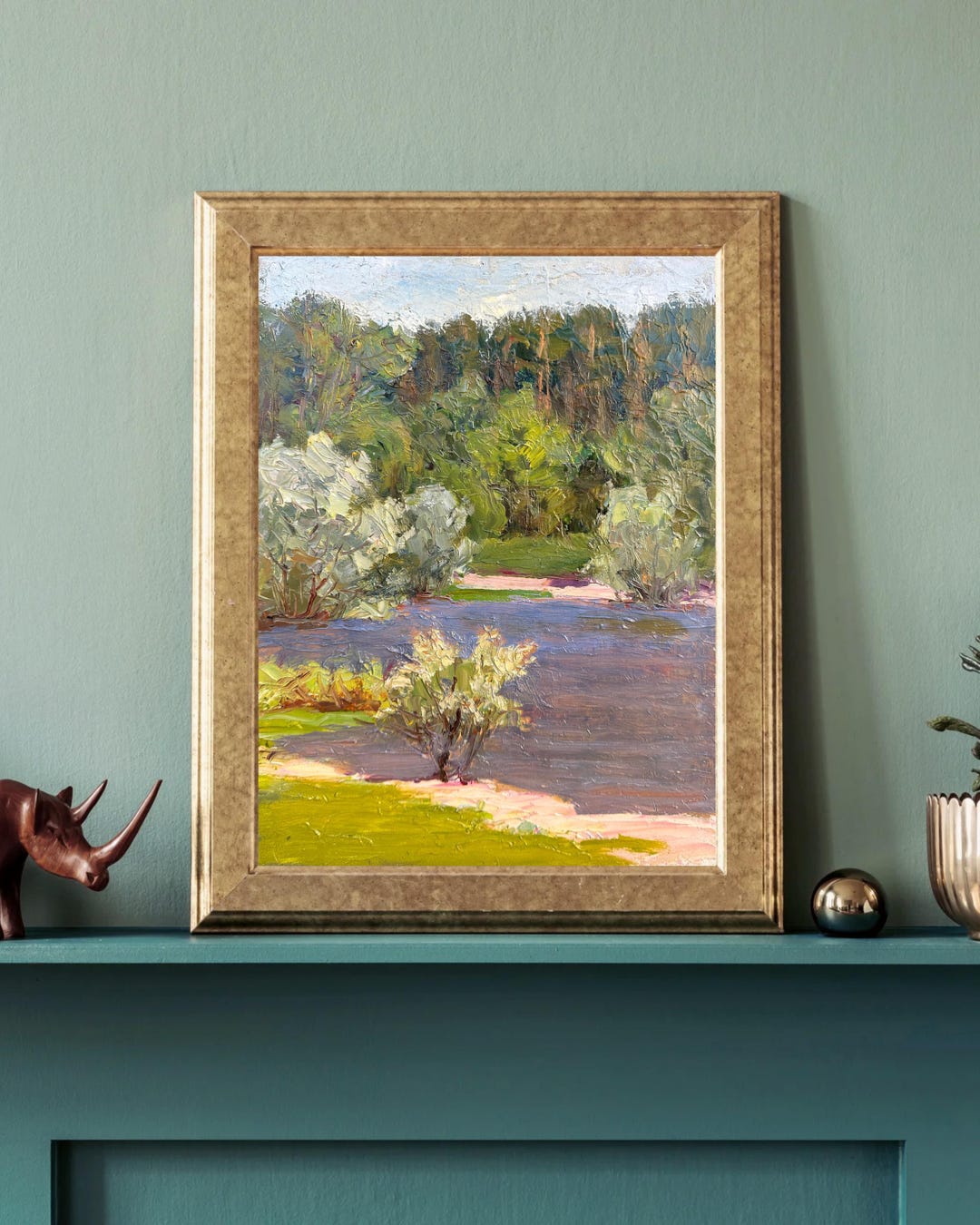VINTAGE PAINTING, Oil Painting, Vintage Realism, Socialist Realism ...